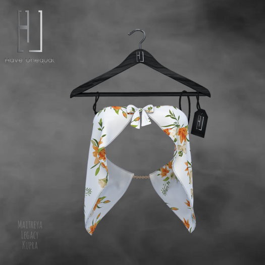 Second Life Marketplace - [HU] Edith Top_Flowers Orange_Maitreya_Legacy ...